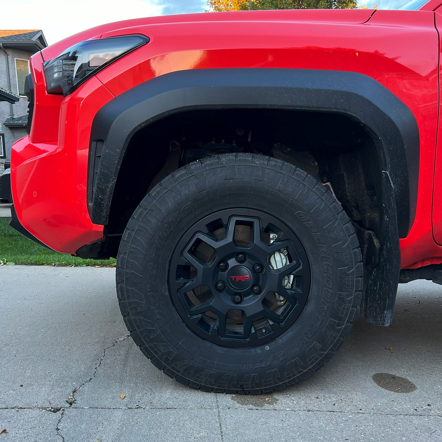 Blackout Wheel Overlays for 2024+ Toyota Tacoma TRD Off-Road 17" Wheel ...