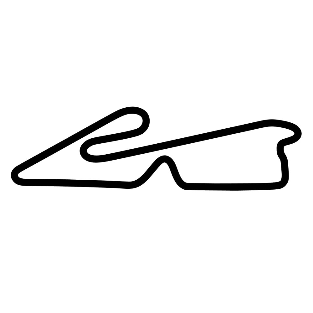 Mission Raceway Park Track Decal Outline Sticker – Madd Decals